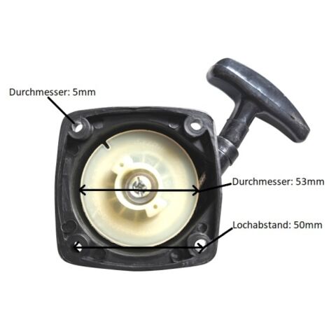 Seilzugstarter Starter Anlasser Anwerfereinheit für Heckenscheren uvm.