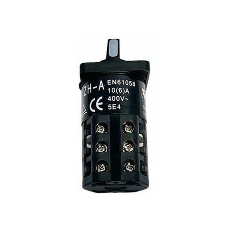 KEDU ZH-A Wendeschalter EN61058 Drehschalter Nockenschalter