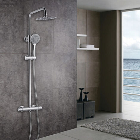 Sky Bathroom Thermostatic Mixer Shower Set COOL TOUCH Thermostatic ...