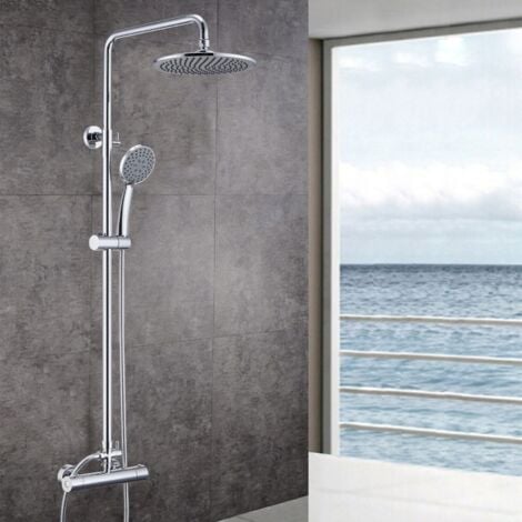 Sky Bathroom Thermostatic Mixer Shower Set COOL TOUCH Thermostatic ...