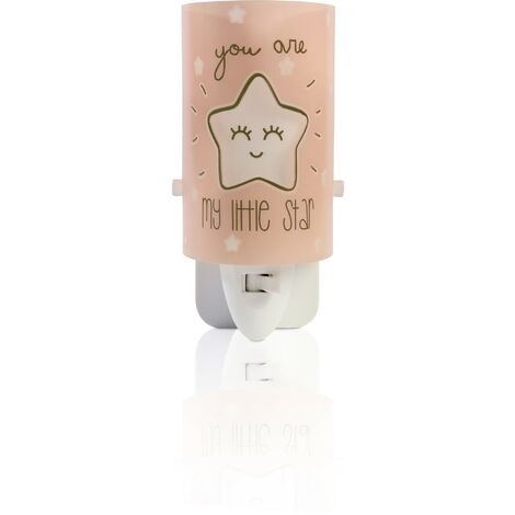 Luce Notturna Little Star Rosa