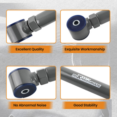 REAR LOWER ADJUSTABLE CONTROL ARM + SPACERS FOR GRAND CHEROKEE WJ 1999 ...