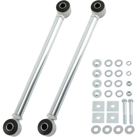 Adjustable Pair Rear Strut Rods Kit w/ Bushings for Chevrolet Corvette ...