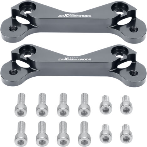 2x Brake Caliper Adapter 1-Pot to 2-Pot Rear Calipers for Subaru ...