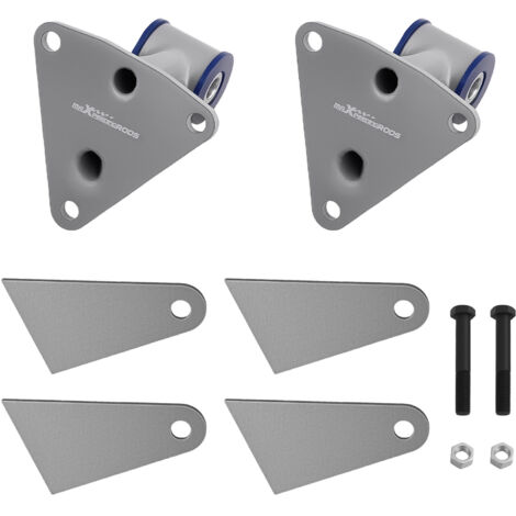 Motor Mount Kit for Chevy SBC BBC 350 396 454 4.3L V6 Engine Steel ...