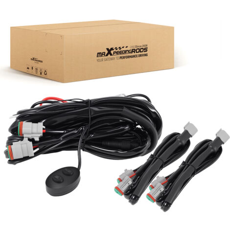 Kabelbaum Touch-Schalter For maXpeedingrods RGB LED 4-fach 14AWG 480W ...