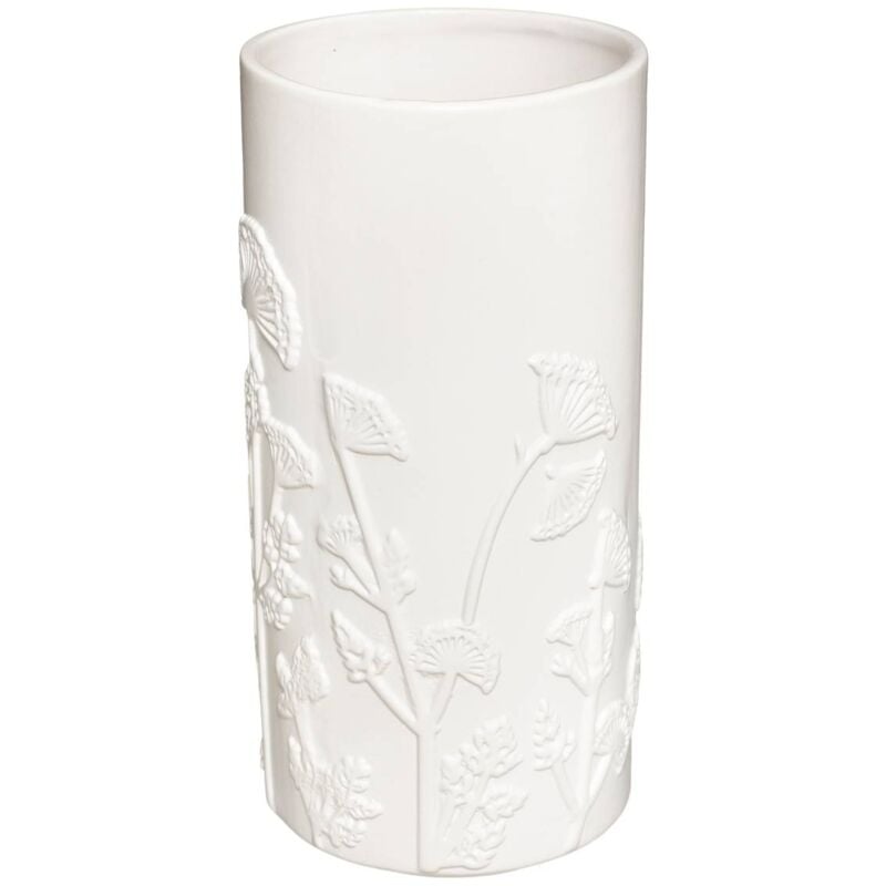 Vase Mind céramique blanc H25cm - Atmosphera créateur d'intérieur