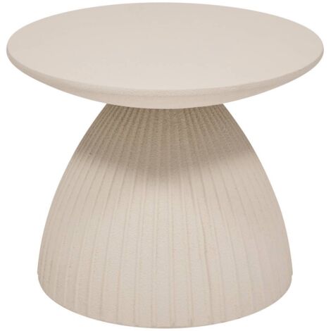 Table basse Fylis argile 50x50cm - Atmosphera créateur d'intérieur