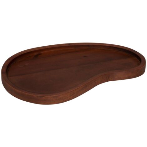 Set de 2 plateaux Ori bois d acacia - Atmosphera créateur d'intérieur