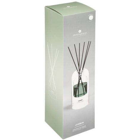 Diffuseur de parfum Ilan 500ml verre jasmin - Atmosphera créateur d ...