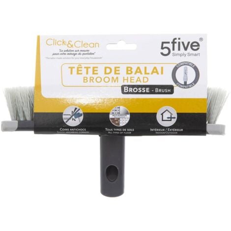 Tête de balai click & clean gris - 5five