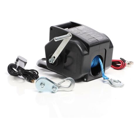 Xpotool – Treuil électrique 350 W 12 V – Traction 1570 kg – Vitesse 1,8 ...