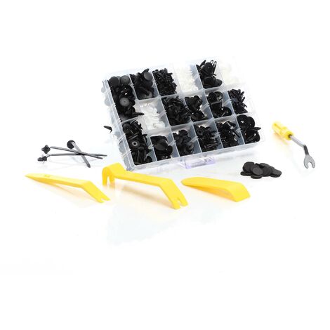 XPOtool Kit de Clips de fixation voiture - 703 pcs. - avec Obturateurs ...