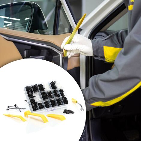 XPOtool Kit de Clips de fixation voiture - 703 pcs. - avec Obturateurs ...