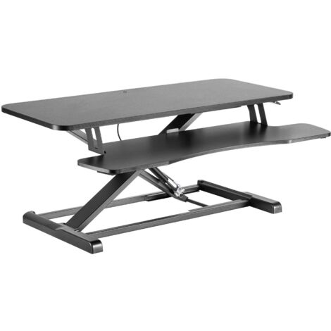 Wiltec Support PC Assis Debout 95x40cm Réglable Hauteur ergonomique ...