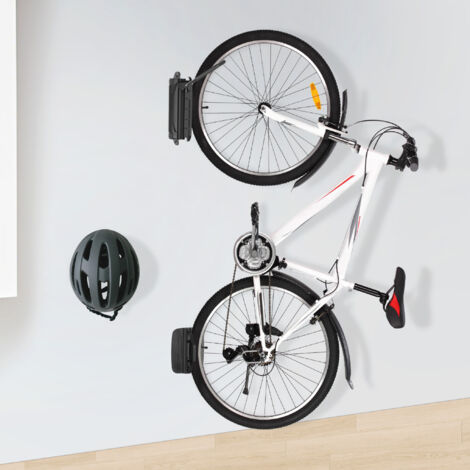Wiltec Range-vélo mural pliable pour 1 bicyclette – 82 x 250 x 185 mm ...