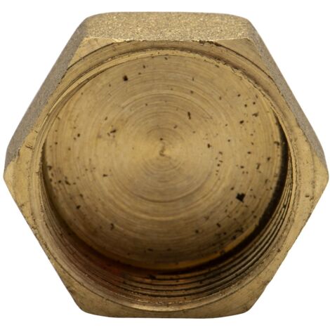 Messing-Stecker weiblich 3-4