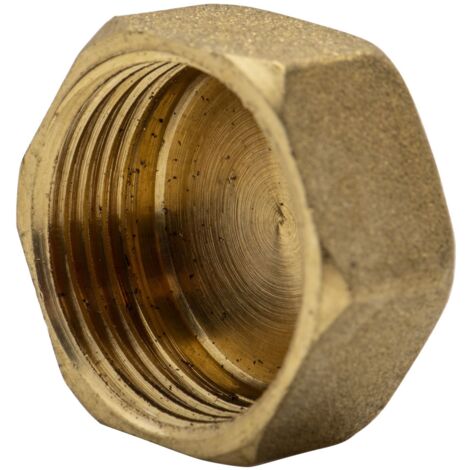 Messing-Stecker weiblich 3-4