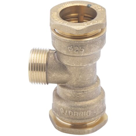 Messing T-Stück 3-4 m d25 Plymouth