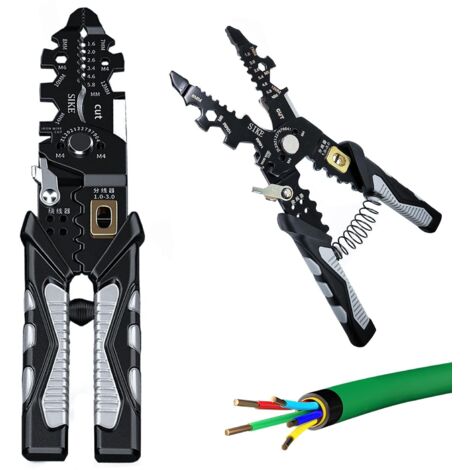 Spellafili elettrici 25 in 1, blocco di sicurezza multifunzione, taglio ...