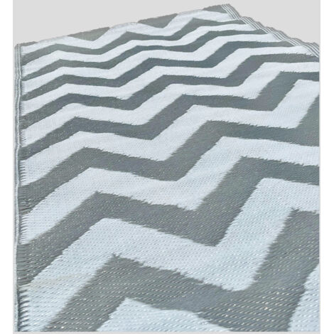 Tapis D’Extérieur/ Plein air- Polypropyléne - Blanc - 180 x 90