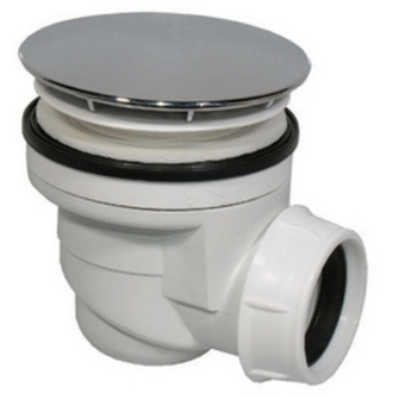 Bonde siphonne'e pour receveur de douche en PVC avec e'crou et joint 60 ...