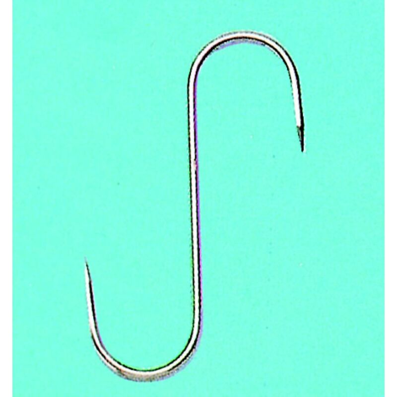 cf 3 pcs de crochets inox pour boucher 140x6 mm Crochet S pour cuisine ...