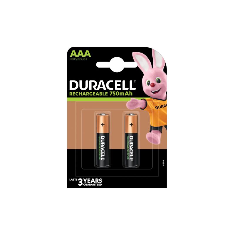 mini piles AA Batteries rechargeables Duracell Batterie rechargeable ...