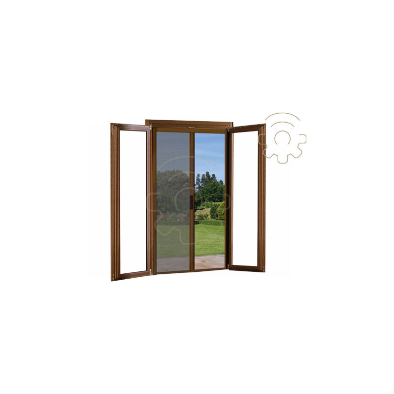 Moustiquaire A rouleau horizontal pour portes avec crochet 150x250 ...