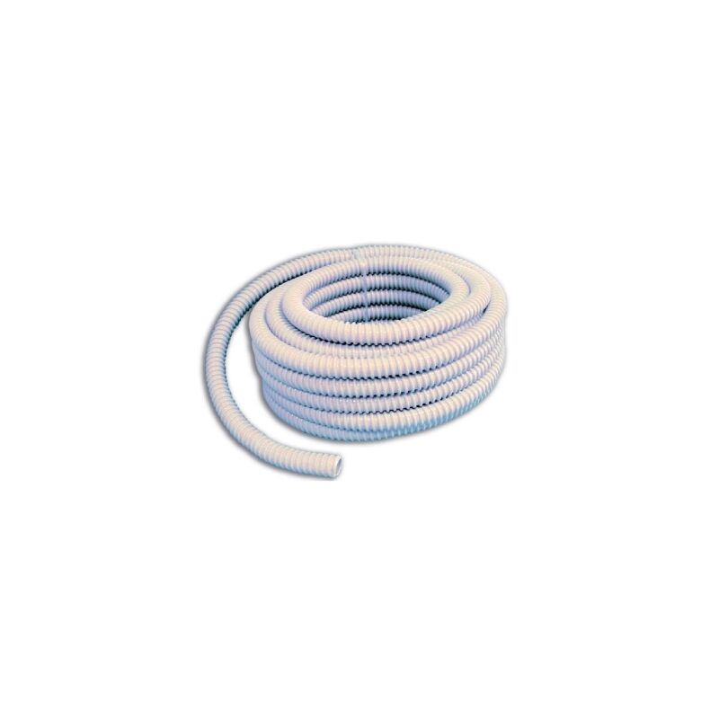 Gaine spirale flexible grise 30 m 32 mm en tube ondulA pvc