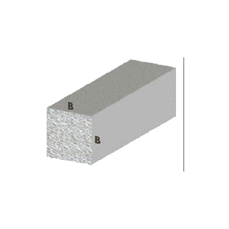 profil plein carrA cm 100 h argent 10x10 mm profilA s en aluminium tige