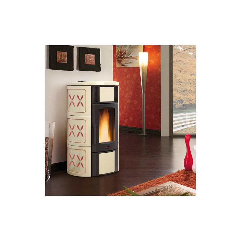 Thermo poele a' pellets La Nordica Extraflame Iside Idro 2.0 en ce ...