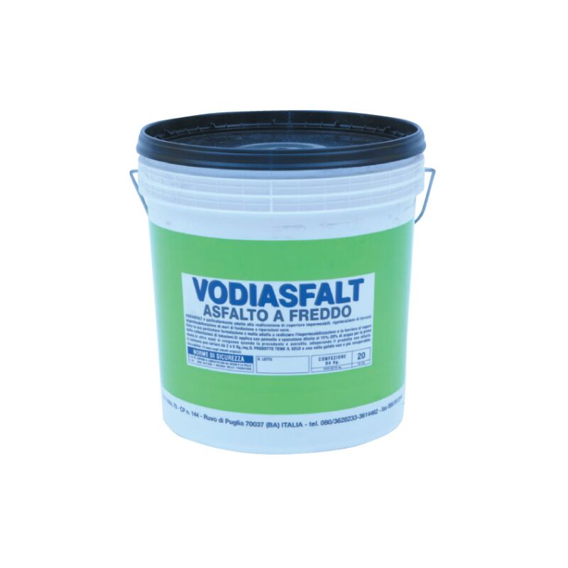 vodiasfalt asphalte extra froid 1 kg gaine mastic pour pavage des murs