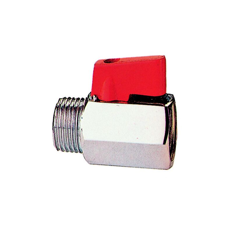 robinet A tournant sphA rique Mini MF gr 1/2 "Itap art 126 levier nylon passage normal