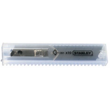 cf 10 pcs lames Stanley cutter type A casser 18 mm art 11-301 lame couteau