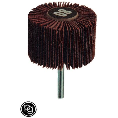 Meule abrasive A lamelles Poggi 358.80 80x30 mm grain 80 pour le ponA age
