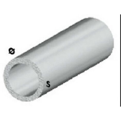 profil de tube rond cm 200 h argent argent ProfilA s en aluminium 20x1 mm