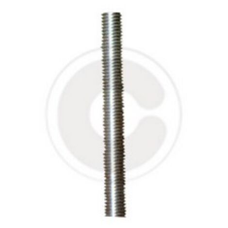 tige filetA e en acier galvanisA A pas grossier de 100 cm Tige de 5 mm