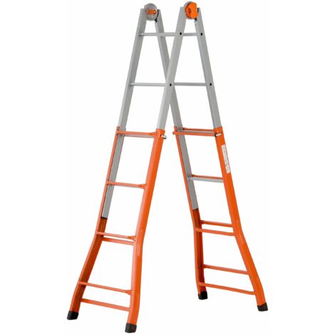 A chelle tA lescopique polyvalente Gierre Peppina Super 4 + 5 marches capacitA 100 kg