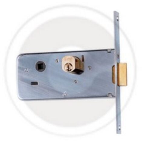 Serrure horizontale Iseo 712.70.1 pour profilA s de 70 mm avec cylindre