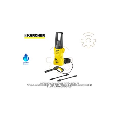 Nettoyeur haute pression K Rcher eau froide 1400W 110bar 360l / h Fonction TotalStop moteur ...