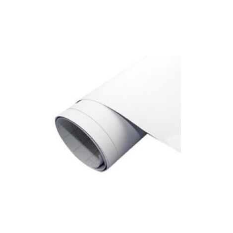 Rouleau de 45x2,5 m de plastique adhA sif blanc brillant auto-adhA sif pour recouvrir les ...