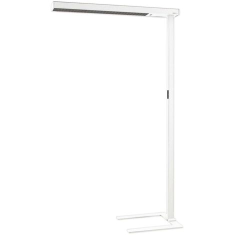 LED Floor Lampdimmable 'Susi' made of Aluminium for Office & Workroom