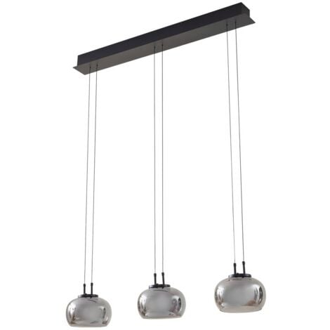 LED Ceiling Light 'Dain' made of Glass for Living Room & Dining Room