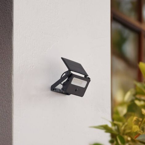 LED Solar Wall Light 'Rikad' made of Metal