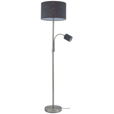 Floor Lamp 'Jaileen' made of Metal for Living Room & Dining Room