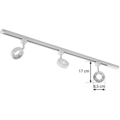 Track Lighting 1-Phasedimmable 'Jardani' made of Aluminium for Office ...