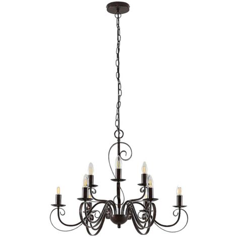 Ceiling Lightdimmable 'Caleb' made of Metal for Hallway