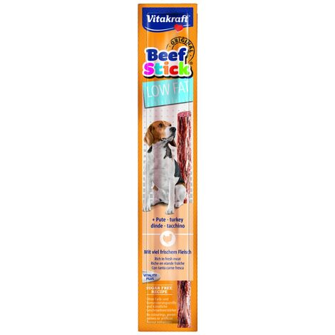 Vitakraft Beef Stick Original Low Fat - Friandise pour chiens - 50 x 12g