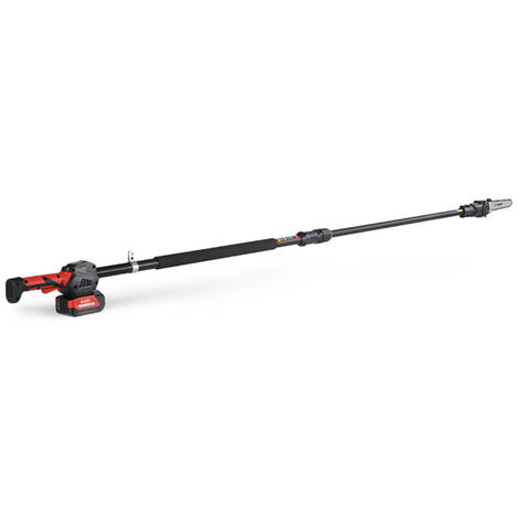 POTATORE MOTOSEGA A BATTERIA TELESCOPICA PCS 22-10+2 BATTERIE 21V 5Ah ...